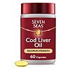 Seven Seas Simply Timeless Cod Liver Oil Maximum Strength - 60 capsules ...