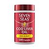 Seven Seas Cod Liver Oil One-A-Day Omega-3 Fish Oil & Vitamin D 120 ...