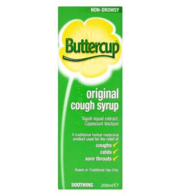 Buttercup Original Cough Syrup - 200ml - Boots