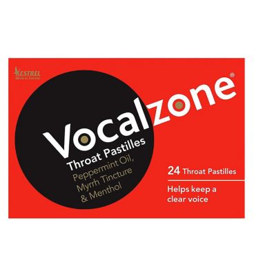 Vocalzone Throat Pastilles - 24 pastilles - Boots