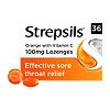 Strepsils Orange with Vitamin C (100mg) Lozenges - 36 Lozenges - Boots