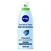 NIVEA 2-in-1 Face Cleanser & Toner, 200ml - Boots