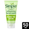 Simple Kind to Skin Refreshing Facial Wash 50ml - Boots