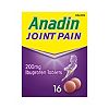 Anadin Joint Pain Ibuprofen, 16 Tablets - Boots