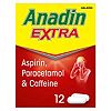 Anadin Extra Triple Action Pain Relief, 12 Tablets - Boots