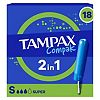 Tampax Compak Super Tampons Applicator 18X - Boots