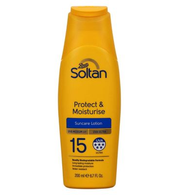 Soltan protect & moisturise sun cream | Exclusive to Boots