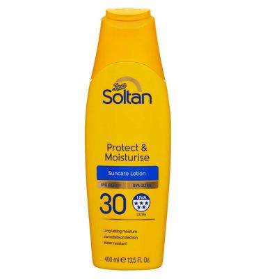 Soltan protect & moisturise sun cream | Exclusive to Boots