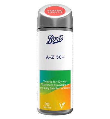 50+ Multivitamins | Vitamins & Supplements - Boots