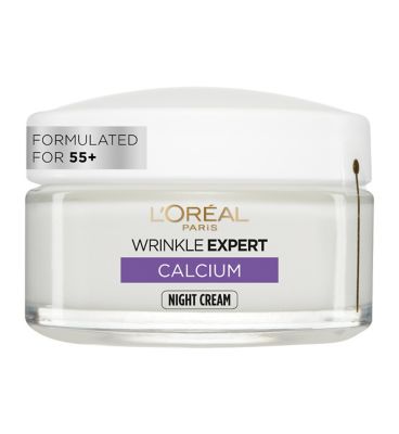 Loreal Paris Wrinkle Expert Anti-Wrinkle 55+ Night Cream, Formulated ...