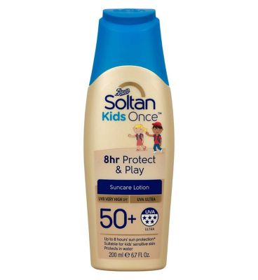 Soltan Once advanced sun protection | adults and kids | Exclusive to Boots