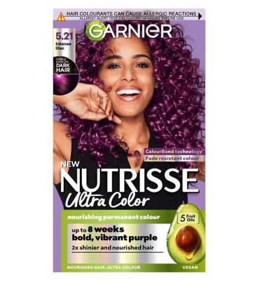 Garnier Nutrisse Ultra Color Dye, Vegan, 5.21 Intense Lilac - Boots Ireland