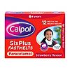 Calpol Six Plus Fastmelts 250mg Orodispersible Tablets - 12 Tablets - Boots