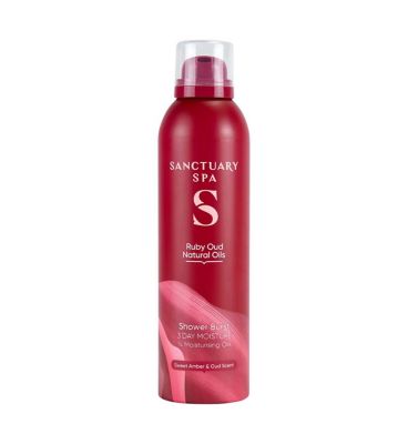 Sanctuary Spa Ruby Oud Natural Oils Ultra Rich Shower Burst 200ml - Boots