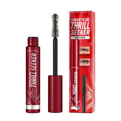 Rimmel Thrill Seeker Brown Black Volumising Mascara - Boots
