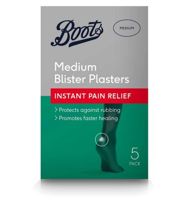 Boots Blister Plasters Medium - 5 Pack - Boots