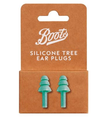 Boots Silicone Tree Ear Plugs - Boots