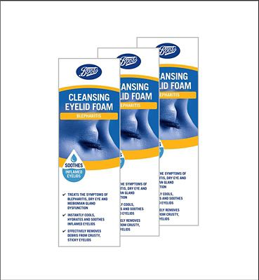 Boots Blepharitis Eye Lid Foam - 100 ml - Boots Ireland