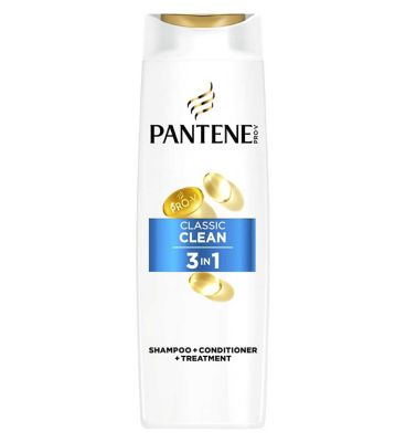Pantene Pro-V Classic Clean 3 In 1 Shampoo, For Normal To Mixed Hair, 400ML - Boots