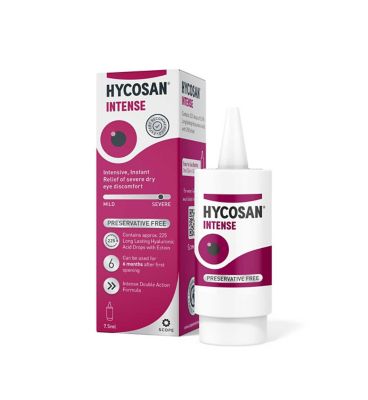Hycosan Intense - Eye Drops with Hyaluronic Acid and Ectoin - Instant ...