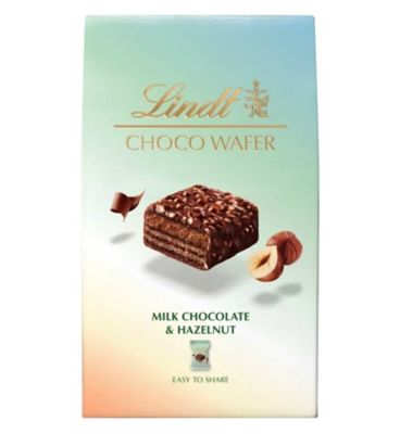 Lindt Choco Wafer Box Milk Hazlenut 135g - Boots
