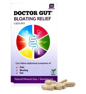 Doctor Gut bloating relief capsules - 30 capsules - Boots Ireland