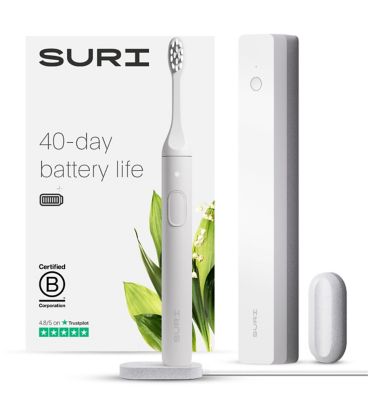 SURI Electric Toothbrush Sea Mist And UV Case - Boots