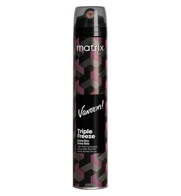 Matrix VaVoom Triple Freeze Extra Dry High Hold Hairspray 300ml - Boots