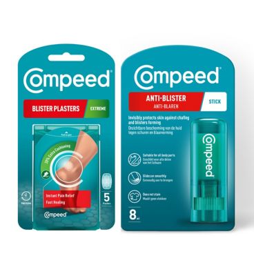 Compeed Hydrocolloid Extreme Blister Plasters and On-The-Go Anti ...
