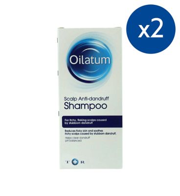 Oilatum Scalp Anti-Dandruff Shampoo - 2 x 100ml Bundle - Boots