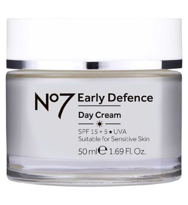 No7 Early Defence Day Cream SPF15 50ml - Boots