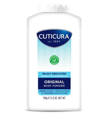 Cuticura Mildly Medicated Body Powder 150g - Boots