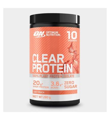 Optimum Nutrition Clear Protein Juicy Peach 280G - Boots