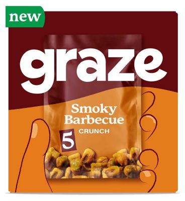 GRAZE BBQ Crunch 5PK X 22.5G - Boots Ireland