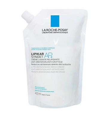 La Roche-Posay lipikar syndet AP+ Body Wash Refill Pouch 400ml - Boots