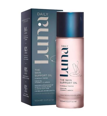Luna Daily The Skin Support Oil Clinically Tested Body Oil For Stretch ...