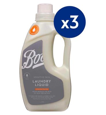 Boots Sensitive Skin Laundry Liquid - 1litre - Boots Ireland