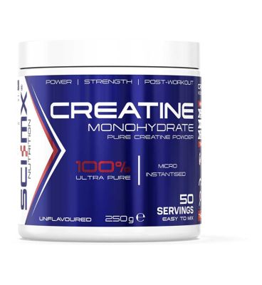 SCI-MX Creatine Monohydrate Powder 250g - Boots Ireland