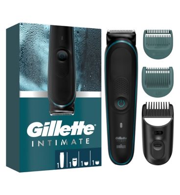 Gillette Intimate Men’s Intimate Trimmer i5, SkinFirst Pubic Hair ...