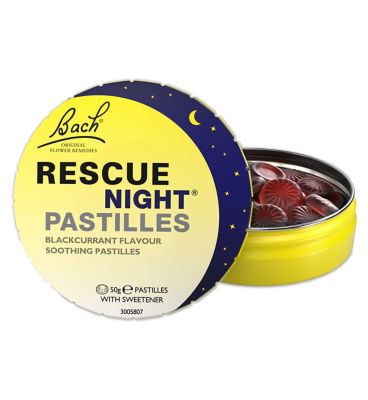 Rescue Sleep Pastilles Blackcurrant 50g - Boots