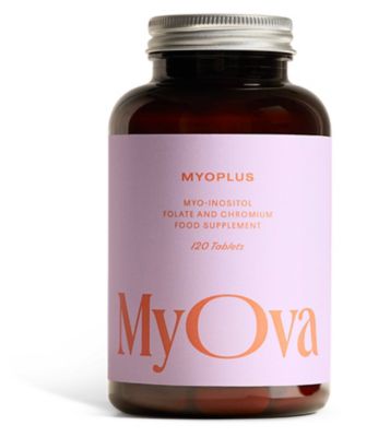 MyOva MyoPlus Myo Inositol 120 Tablets - Boots