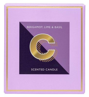 Landon Tyler Alphabet Candle Letter C Bergamot Lime and Basil - Boots ...