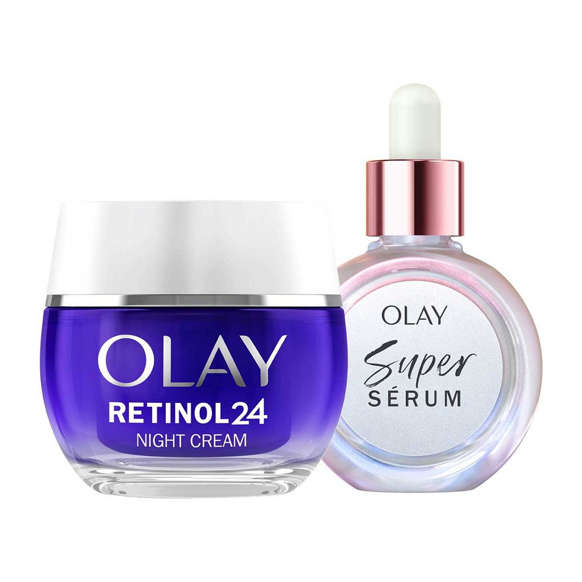 Olay Super Serum 30Ml & Retinol 24 Night Cream 50Ml Bundle from Olay ...