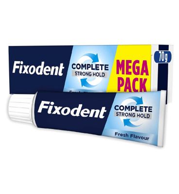 Fixodent Complete Denture Adhesive Fresh Flavour 70g - Boots