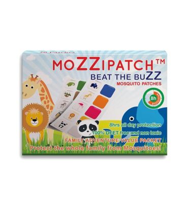 Mozzipatch Family Adventure Stick-On Anti-Mosquito Patches 20s - Boots