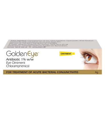 GoldenEye® Antibiotic 1% w/w Eye Ointment 4g - Boots
