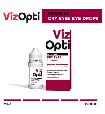 Viz Opti Intensive Dry Eyes Eye Drops 10ml - Boots