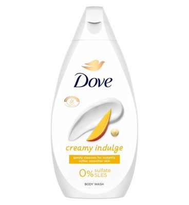 Dove Essential Care Body Wash Creamy Indulge 450ml - Boots