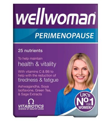Vitabiotics Wellwoman Perimenopause Tablets 30s - Boots Ireland