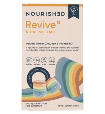 Nourished Revive plus Nutrient Stacks Gummies 30S - Boots